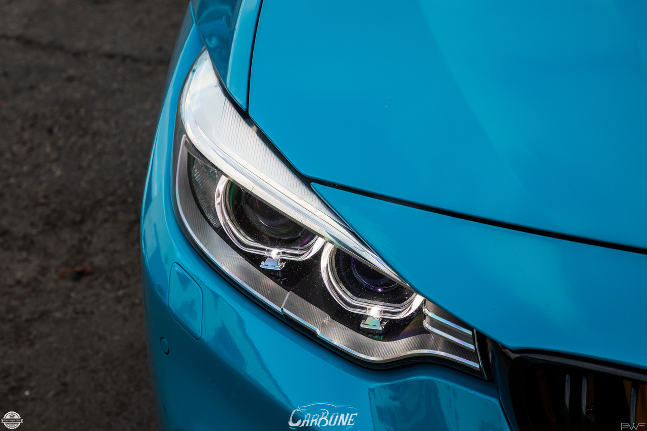 Miami Blue - Platinum Wrapping Film