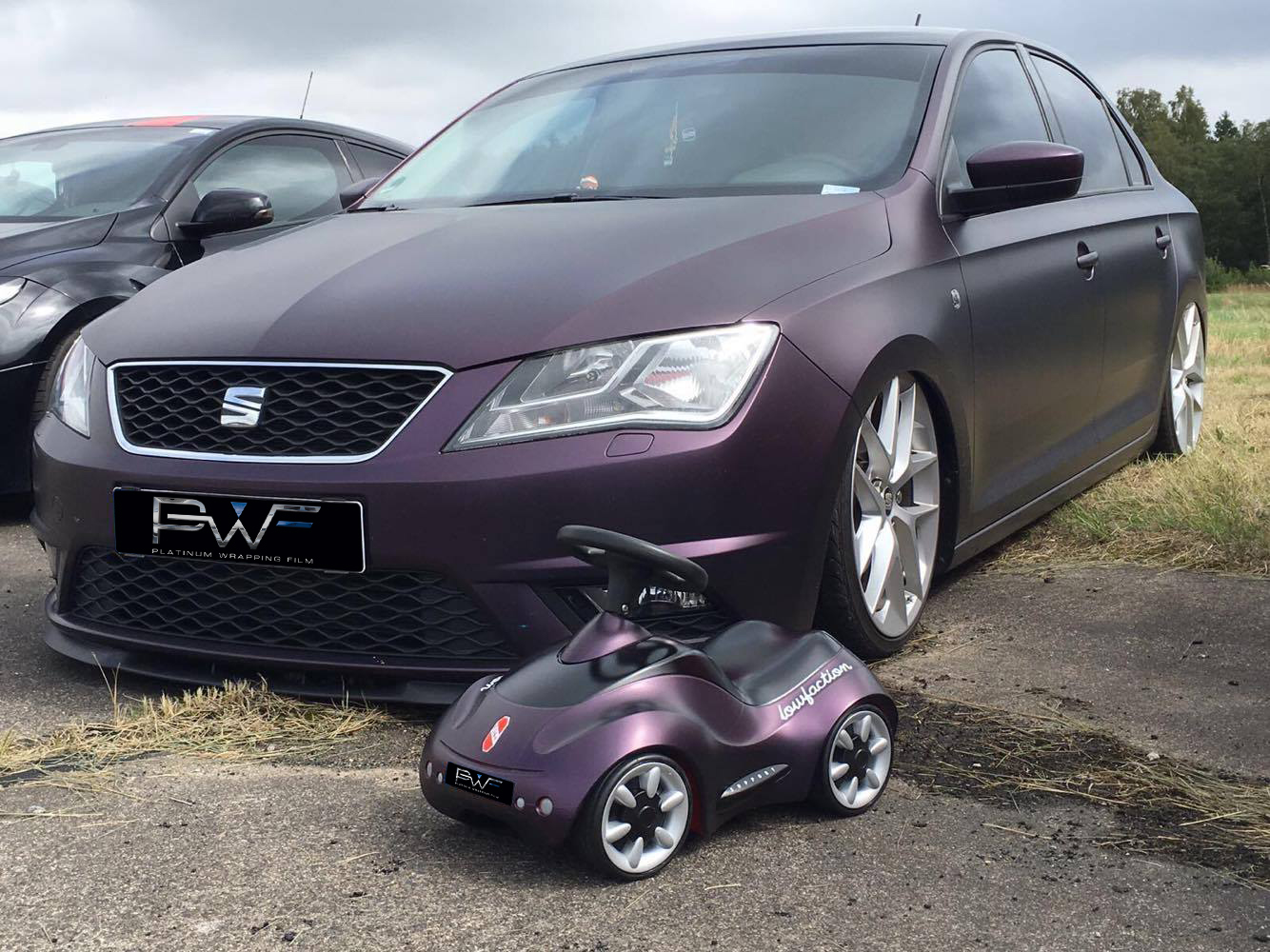 Matt Midnight Purple - Platinum Wrapping Film