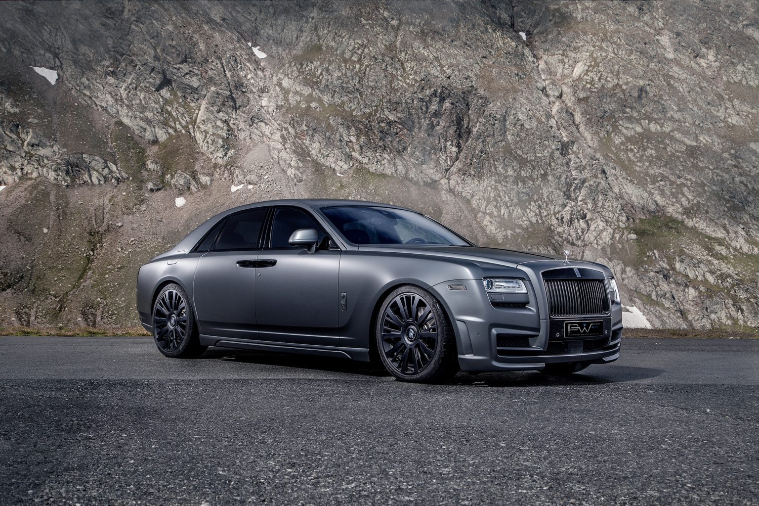 Matt Charcoal - Platinum Wrapping Film