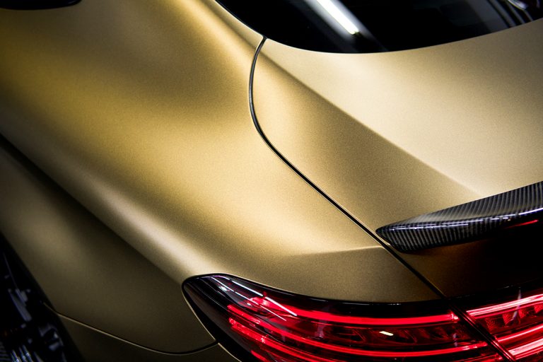 Matt Bond Gold – Platinum Wrapping Film