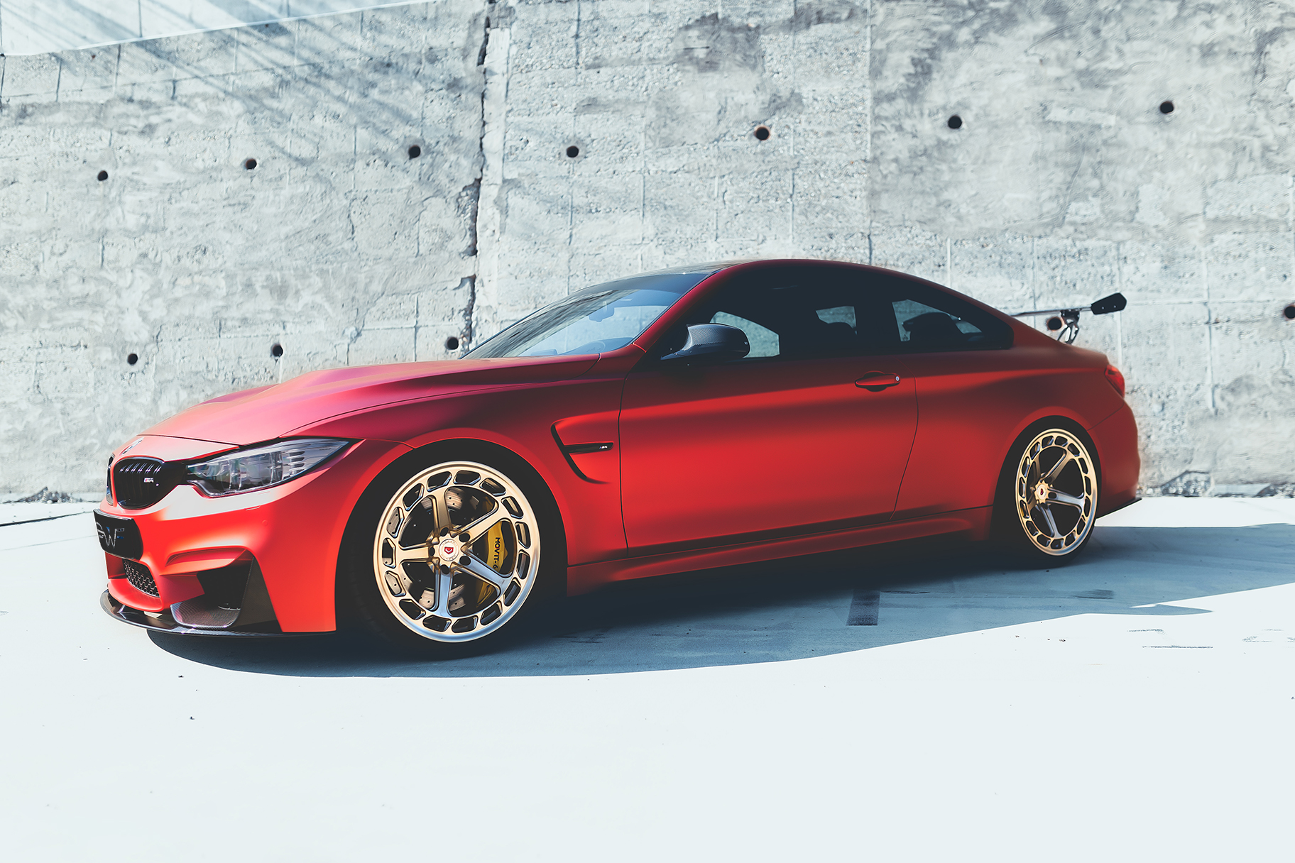 Matt Anodized Red 2.0 - Platinum Wrapping Film