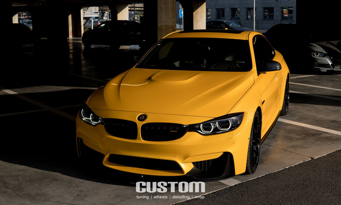 Saffron Yellow - Platinum Wrapping Film
