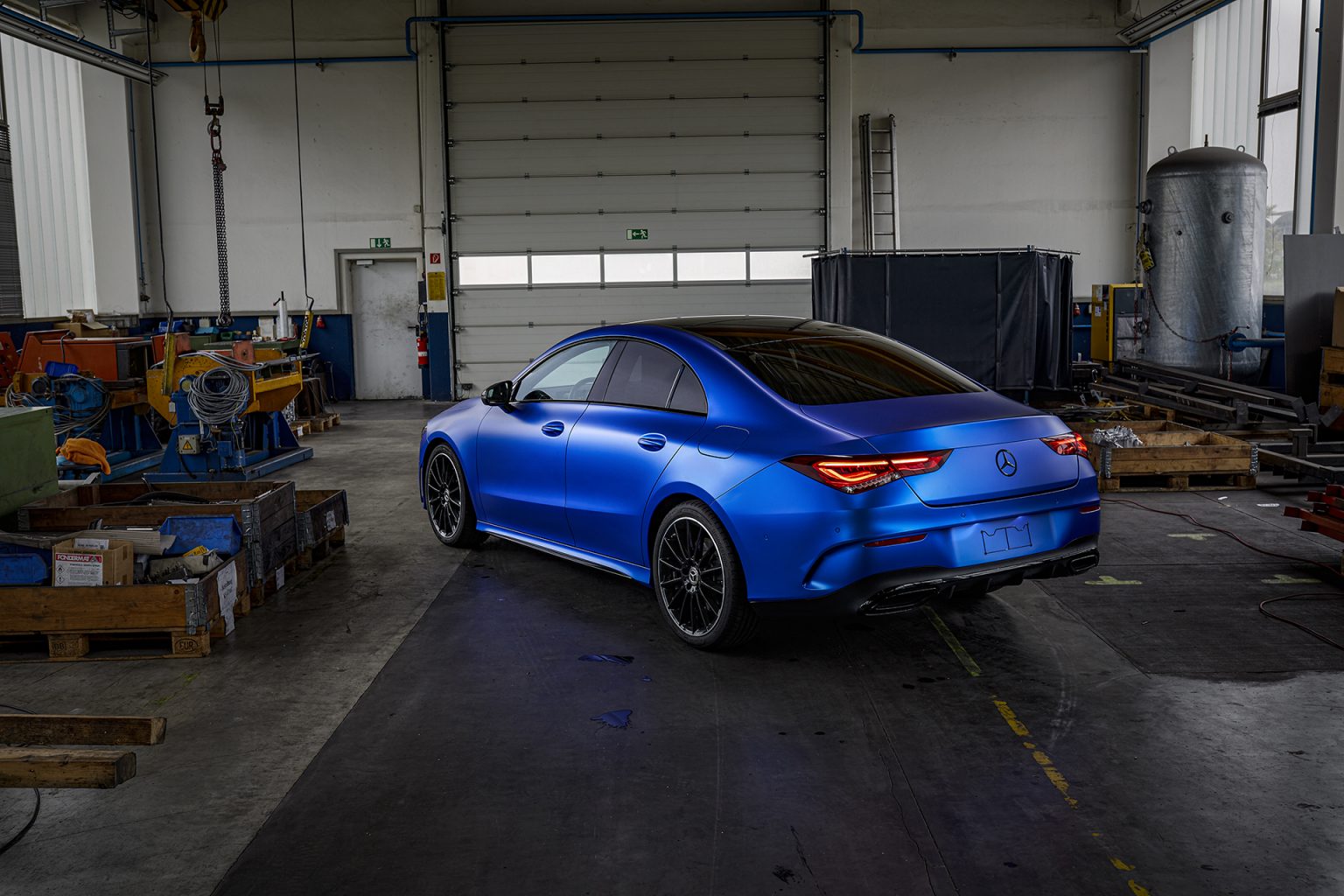 Matt Anodized Dark Blue - Platinum Wrapping Film