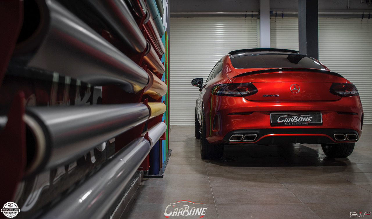 Ruby Red - Platinum Wrapping Film