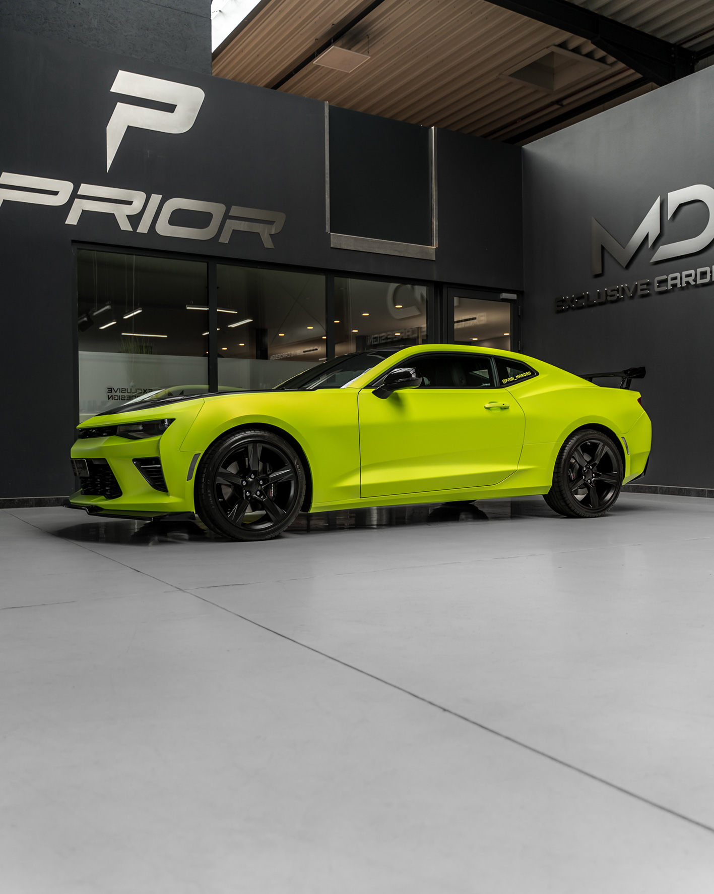 Matt Lizard Lime - Platinum Wrapping Film