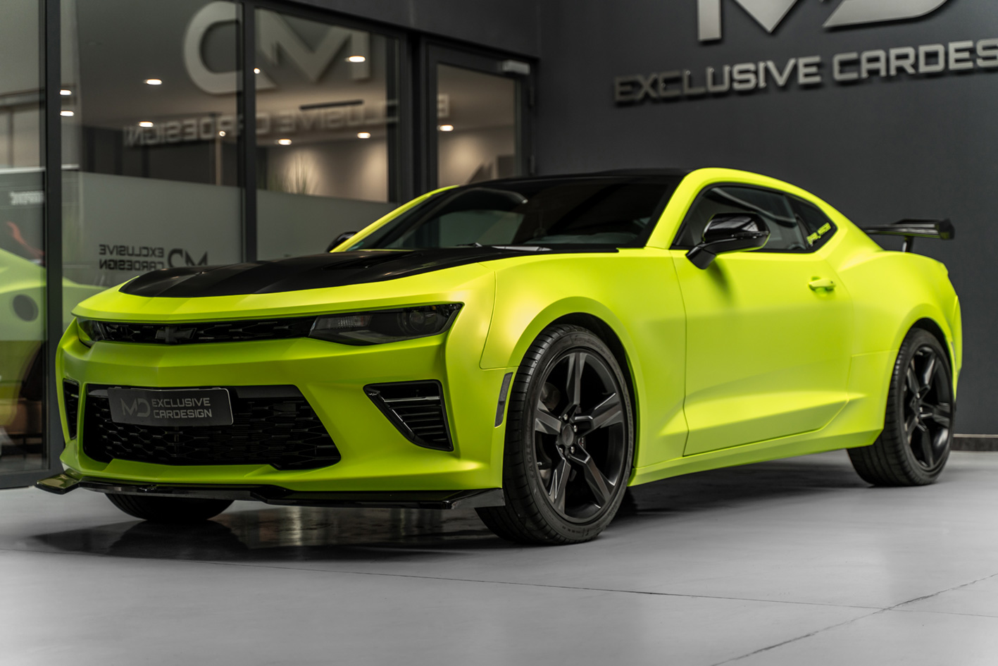 Matt Lizard Lime - Platinum Wrapping Film