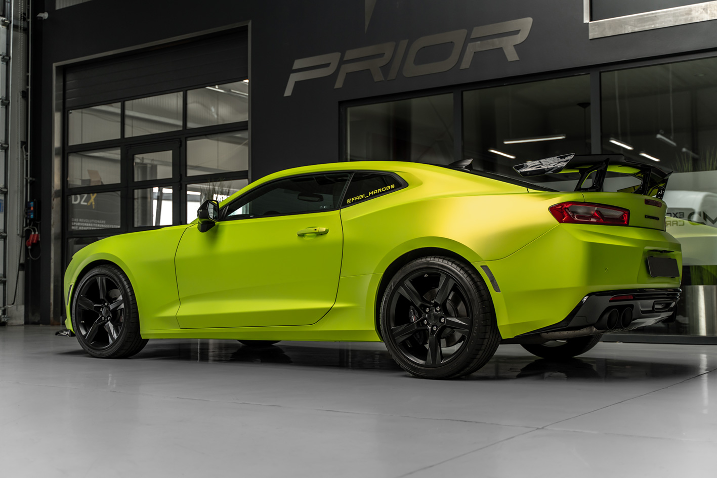 Matt Lizard Lime - Platinum Wrapping Film