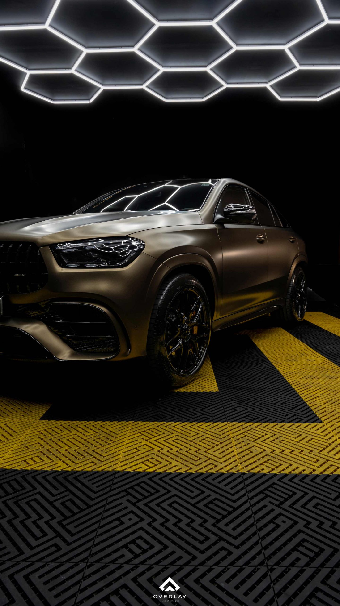 Matt Bond Gold - Platinum Wrapping Film