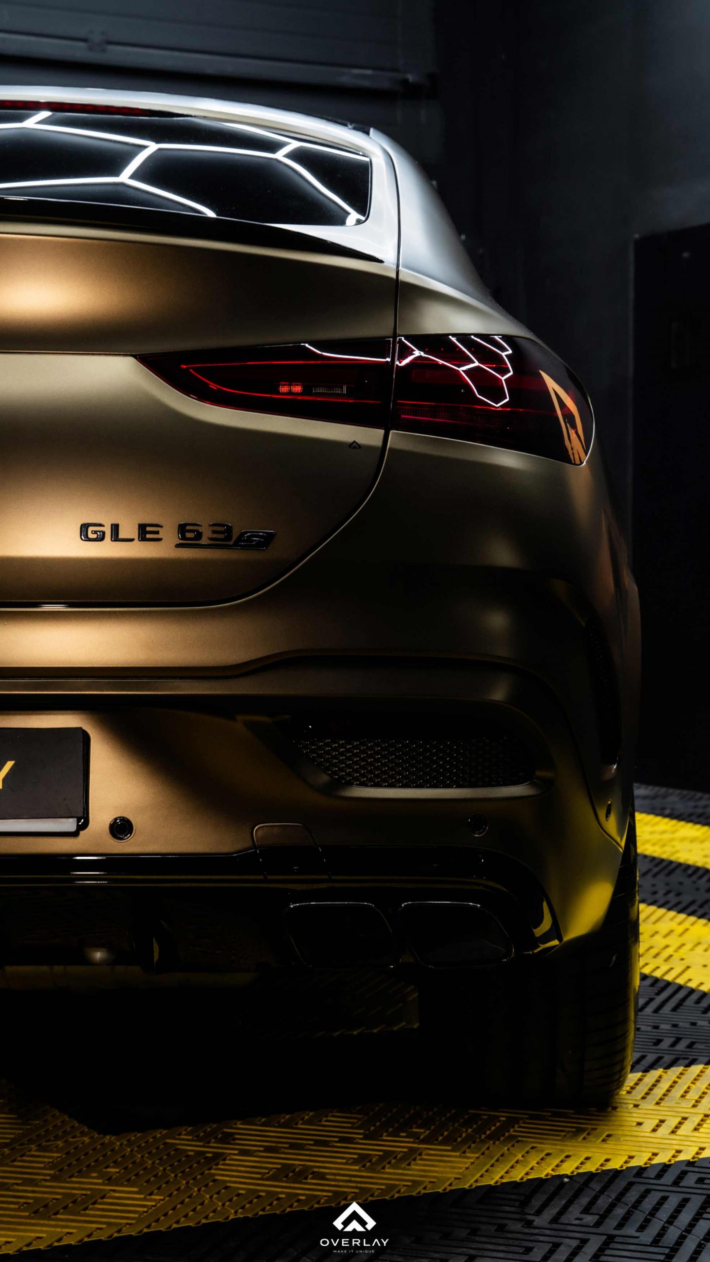 Matt Bond Gold - Platinum Wrapping Film