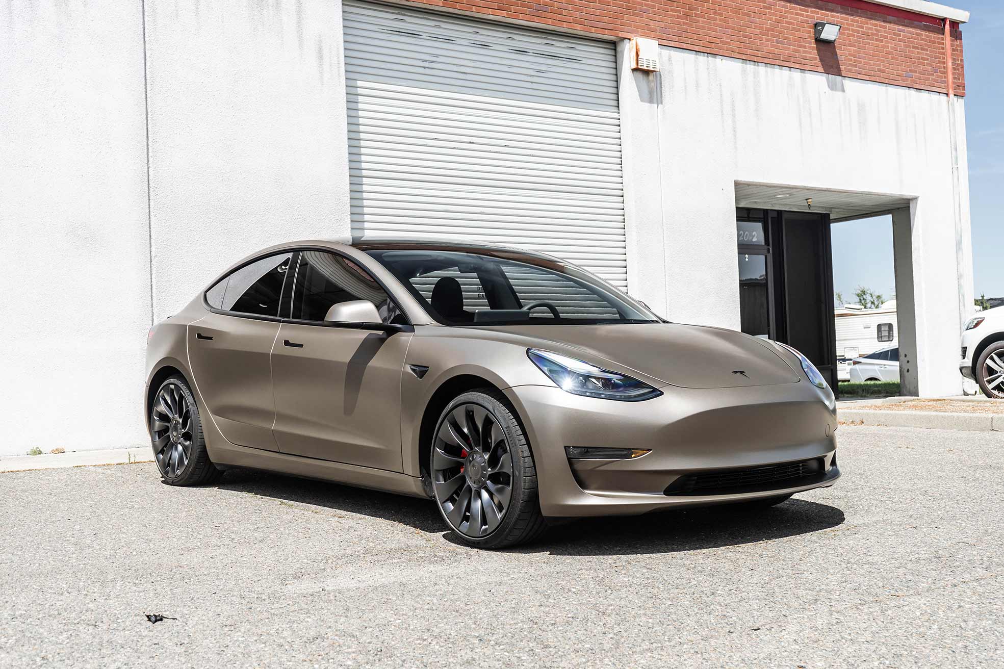 Matt Frozen Bronze - Platinum Wrapping Film