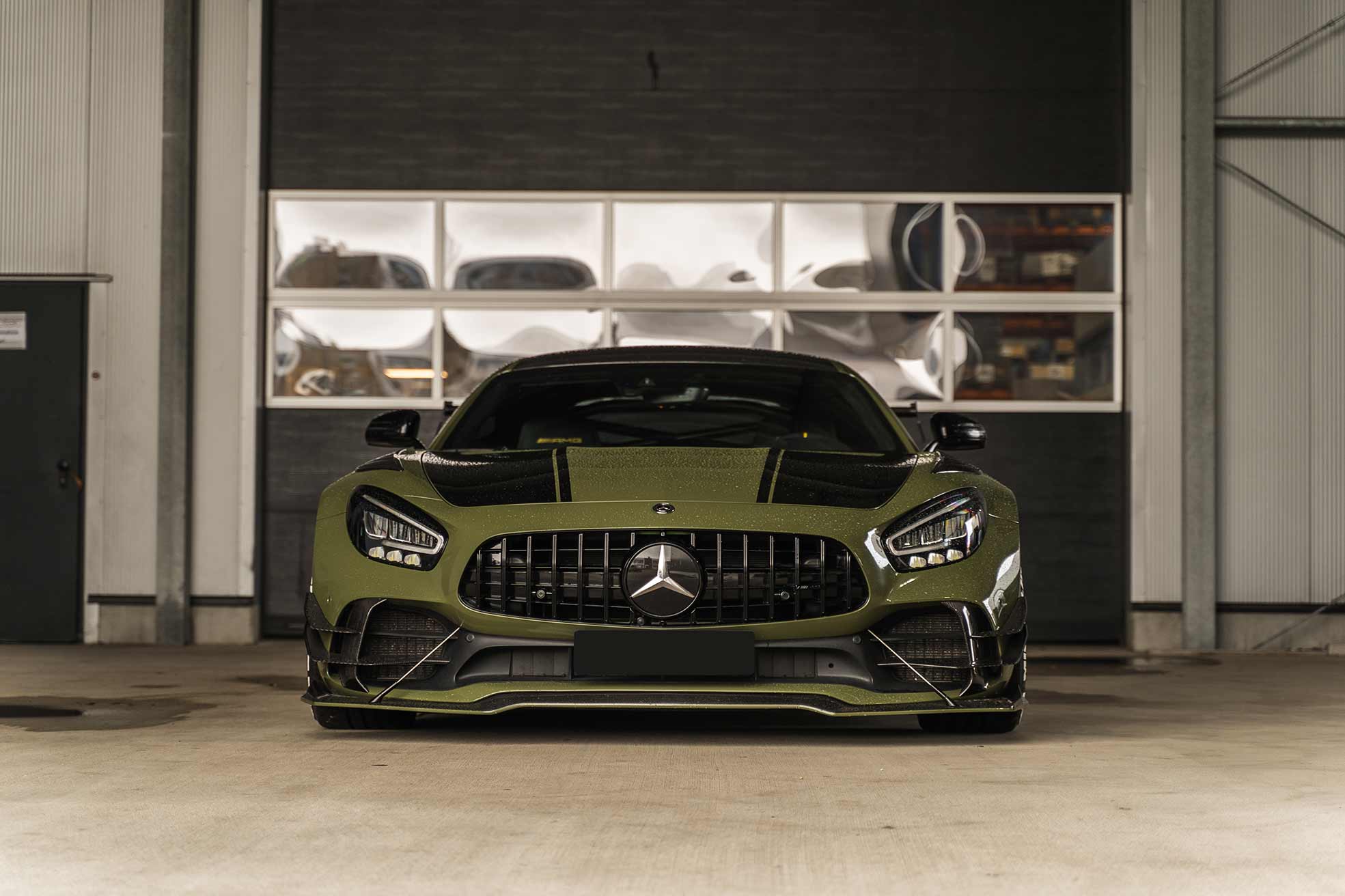 Badlands Green - Platinum Wrapping Film