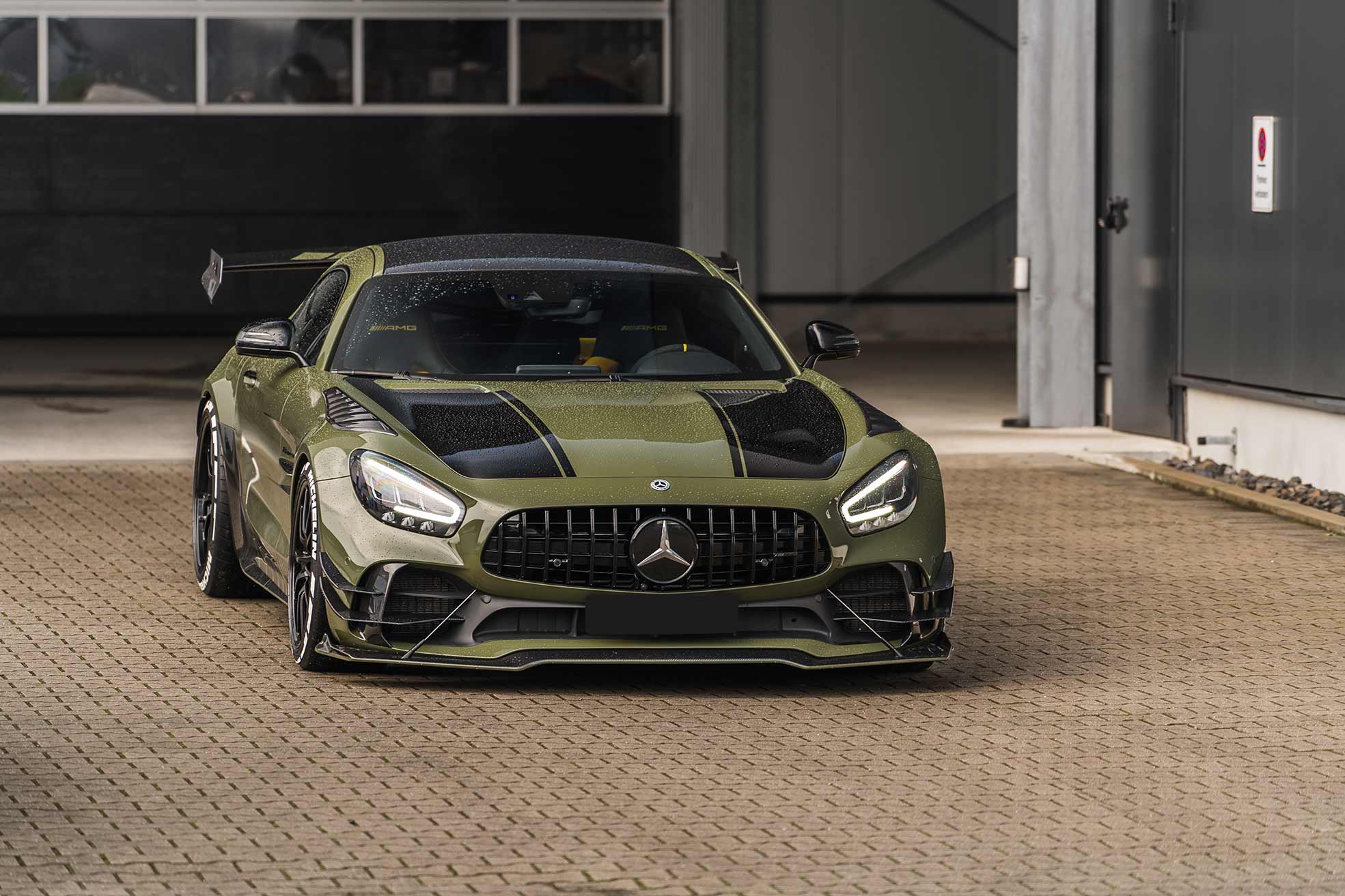 Badlands Green - Platinum Wrapping Film