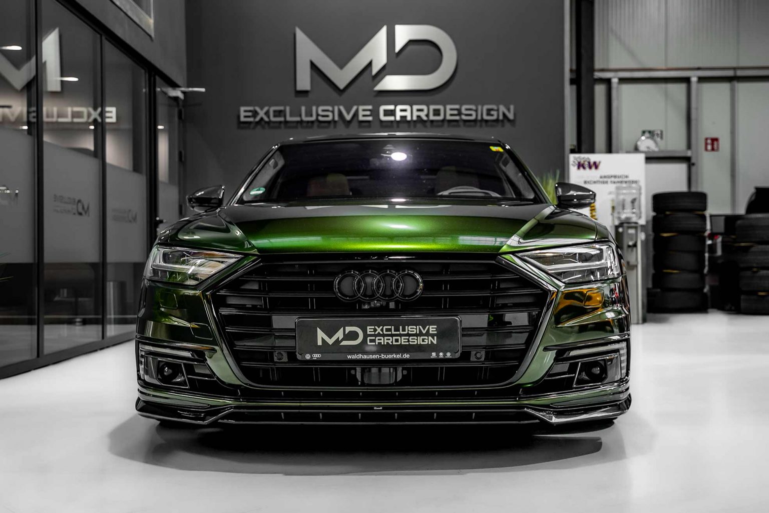 Olea Green - Platinum Wrapping Film