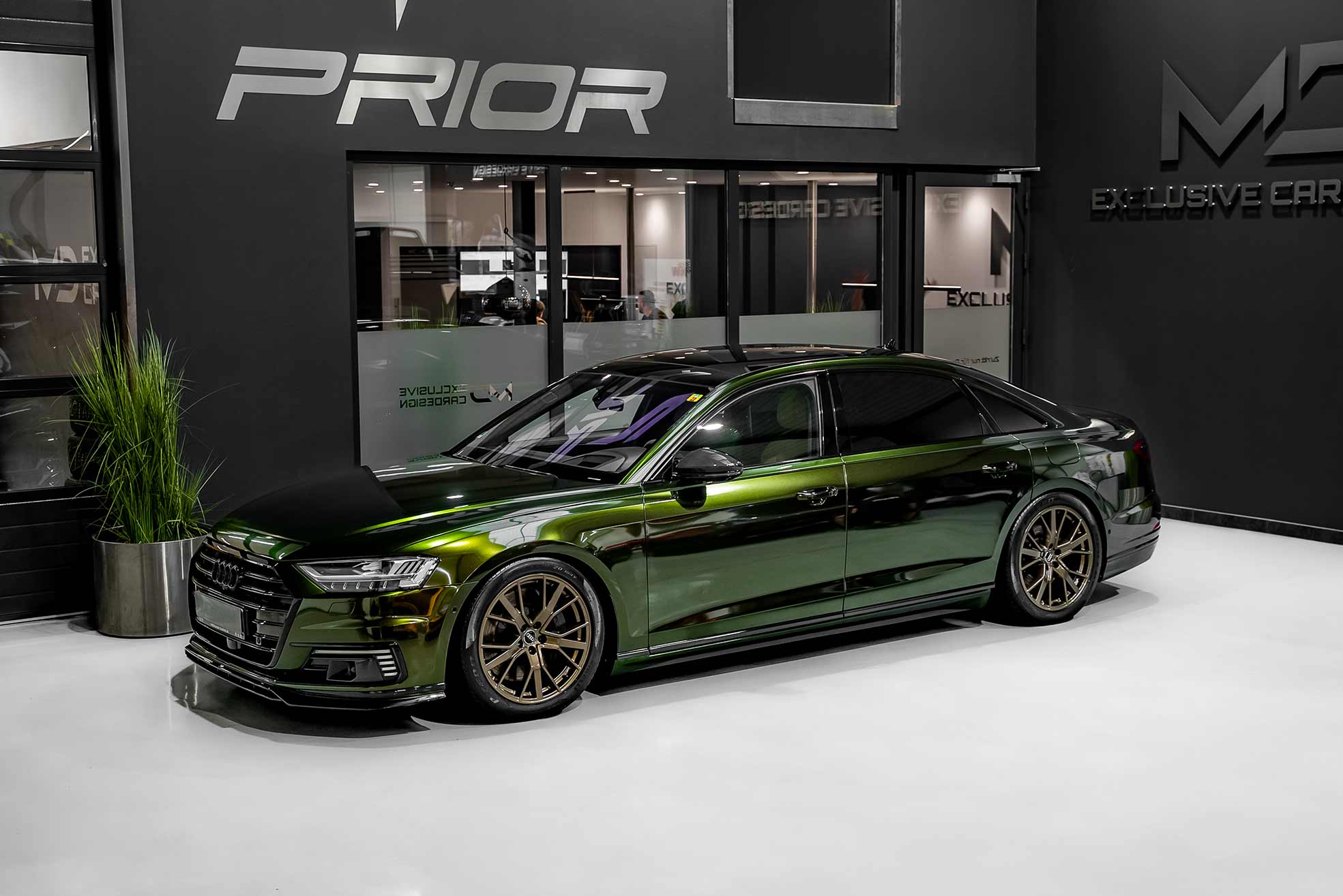 Olea Green - Platinum Wrapping Film