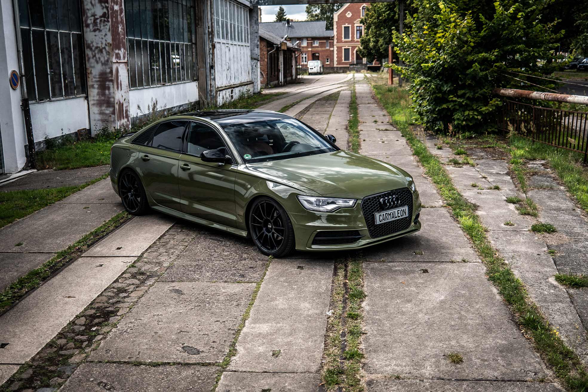 Badlands Green - Platinum Wrapping Film