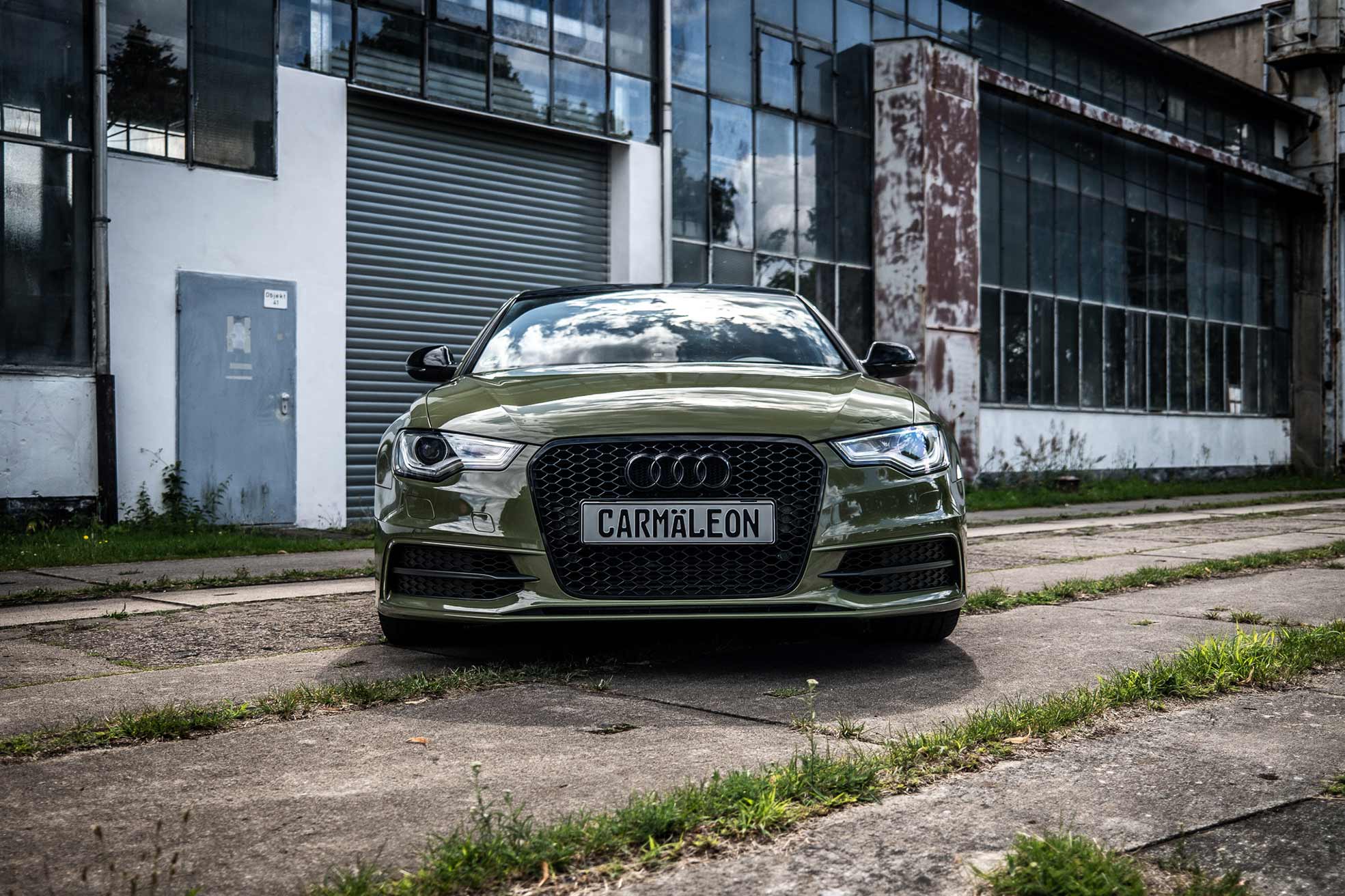 Badlands Green - Platinum Wrapping Film