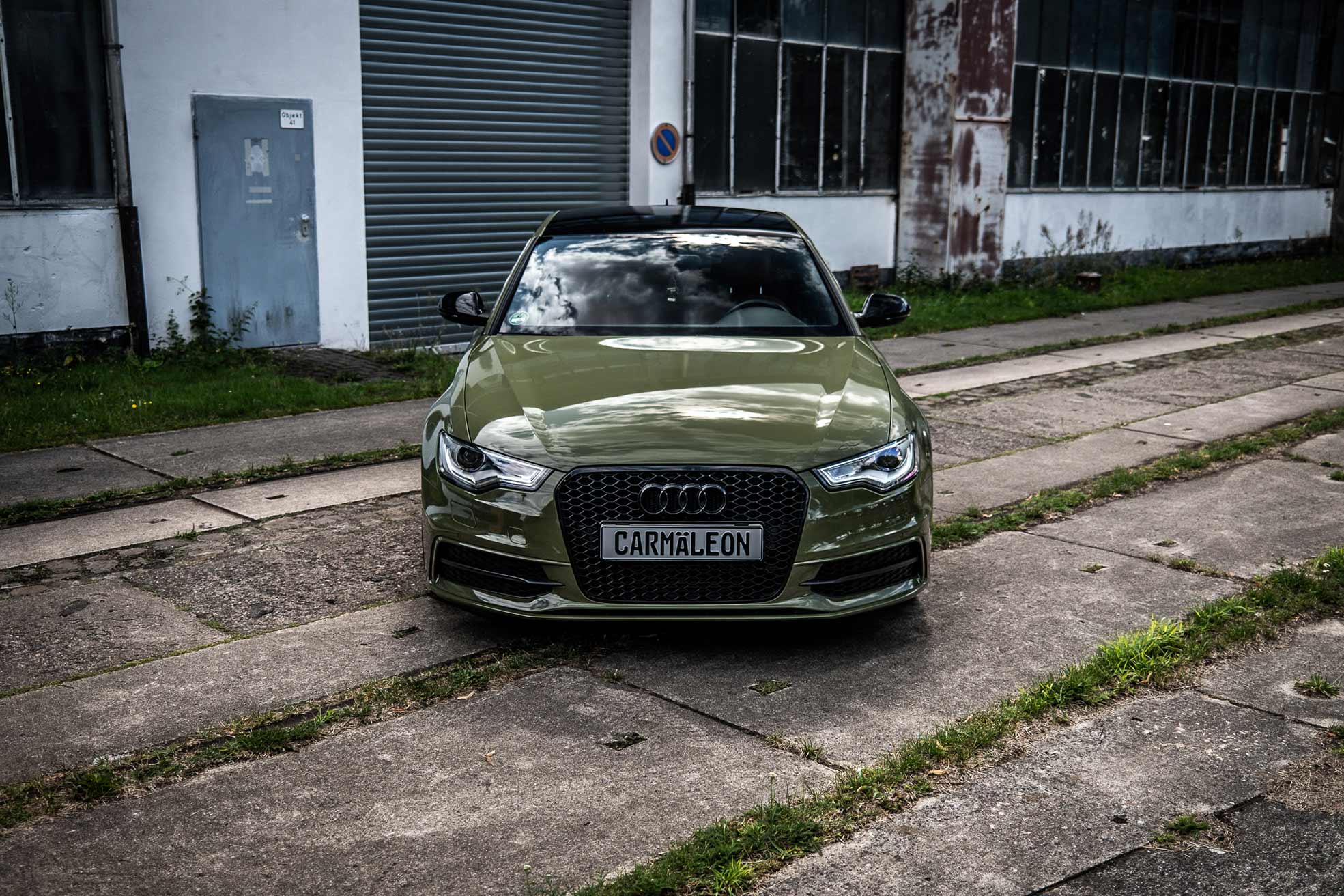 Badlands Green - Platinum Wrapping Film