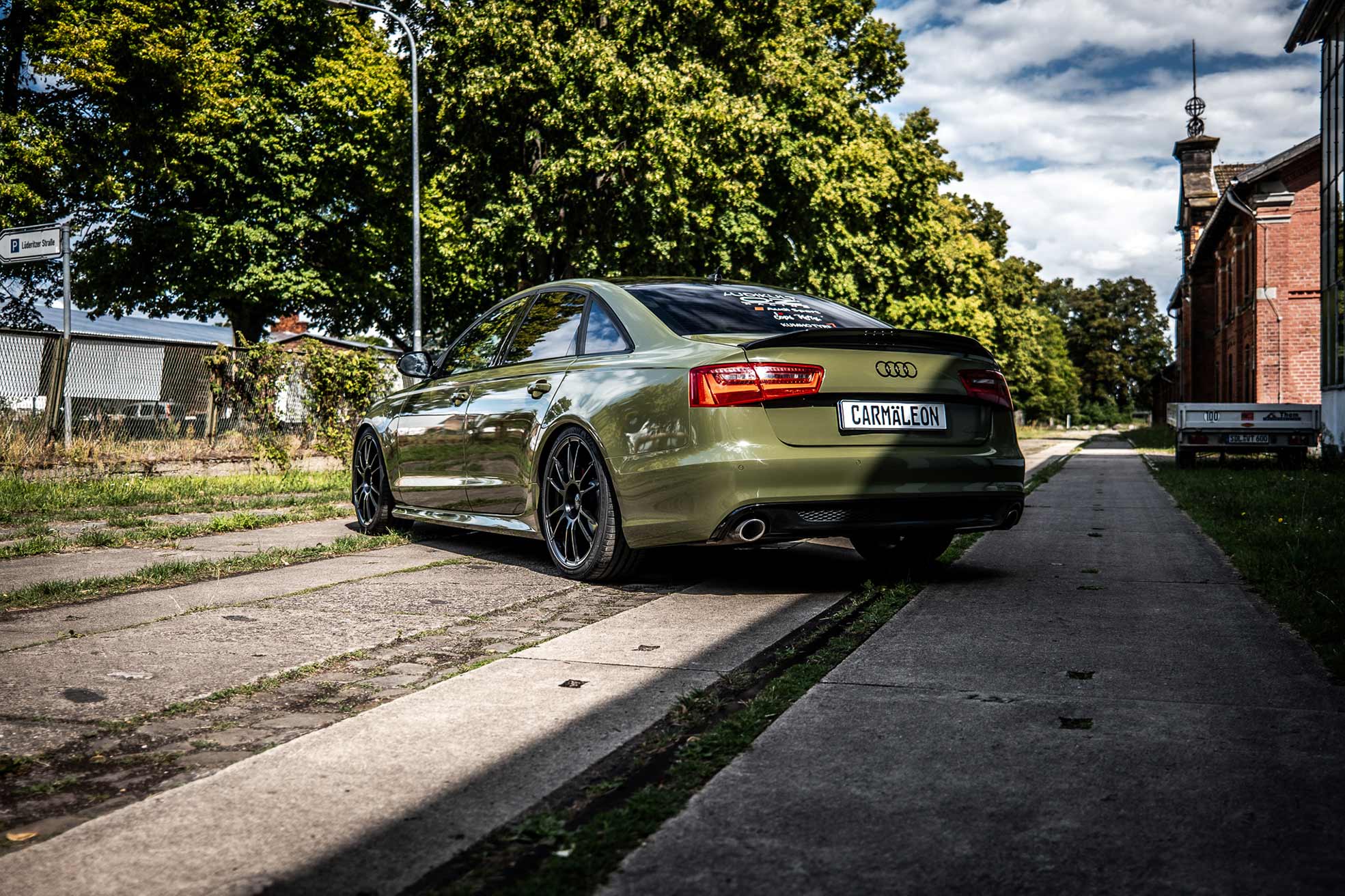 Badlands Green - Platinum Wrapping Film