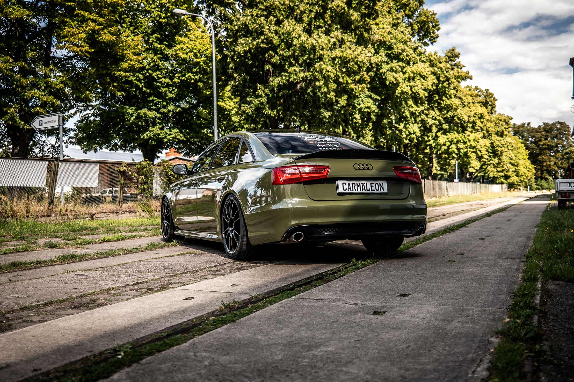 Badlands Green - Platinum Wrapping Film