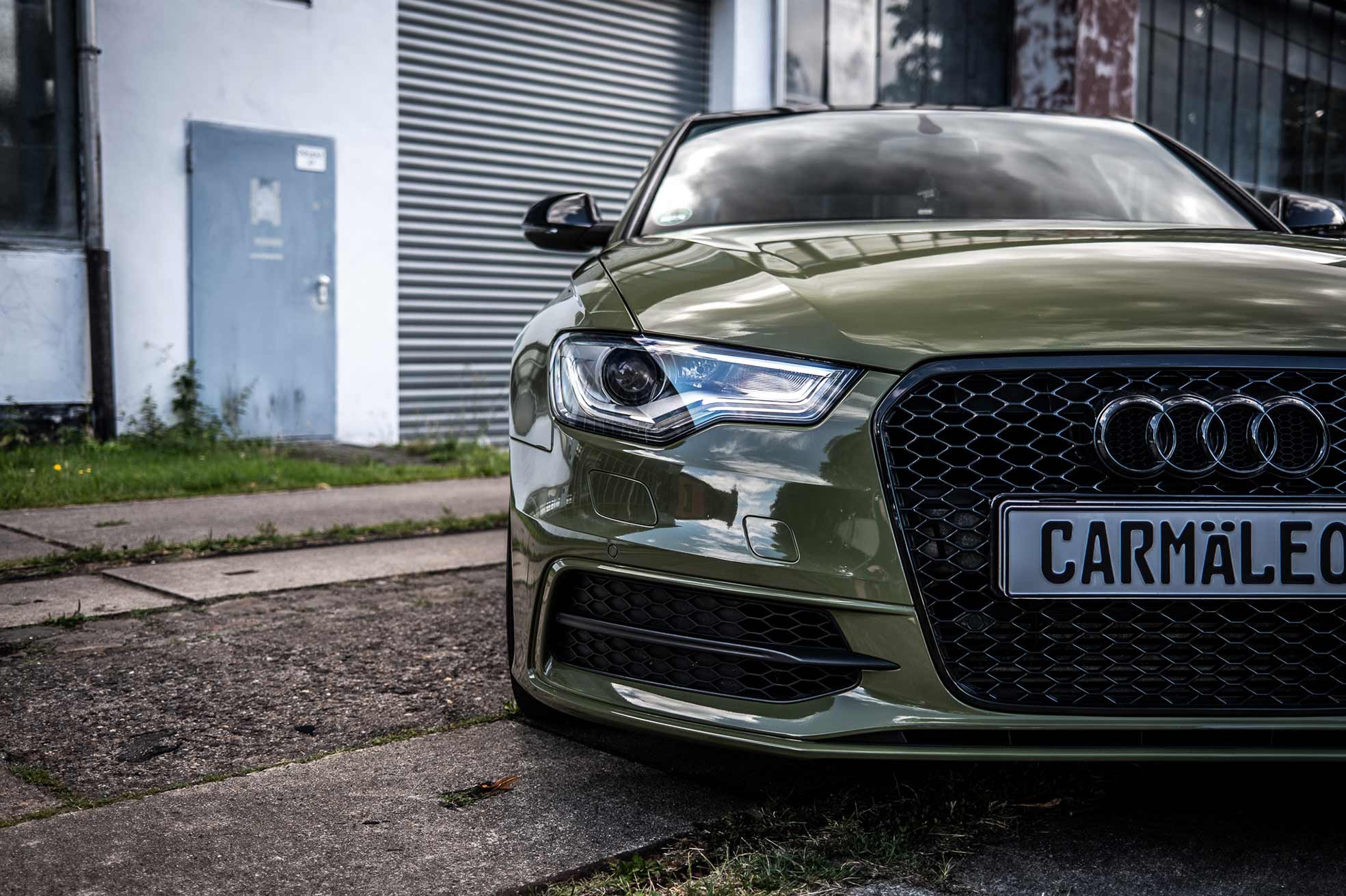 Badlands Green - Platinum Wrapping Film