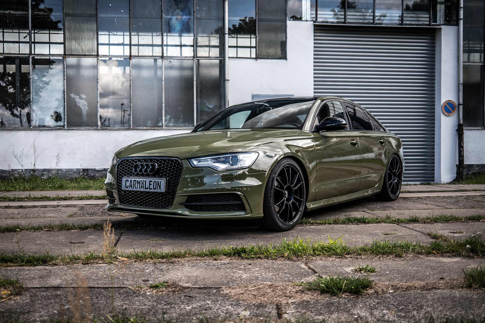 Badlands Green - Platinum Wrapping Film