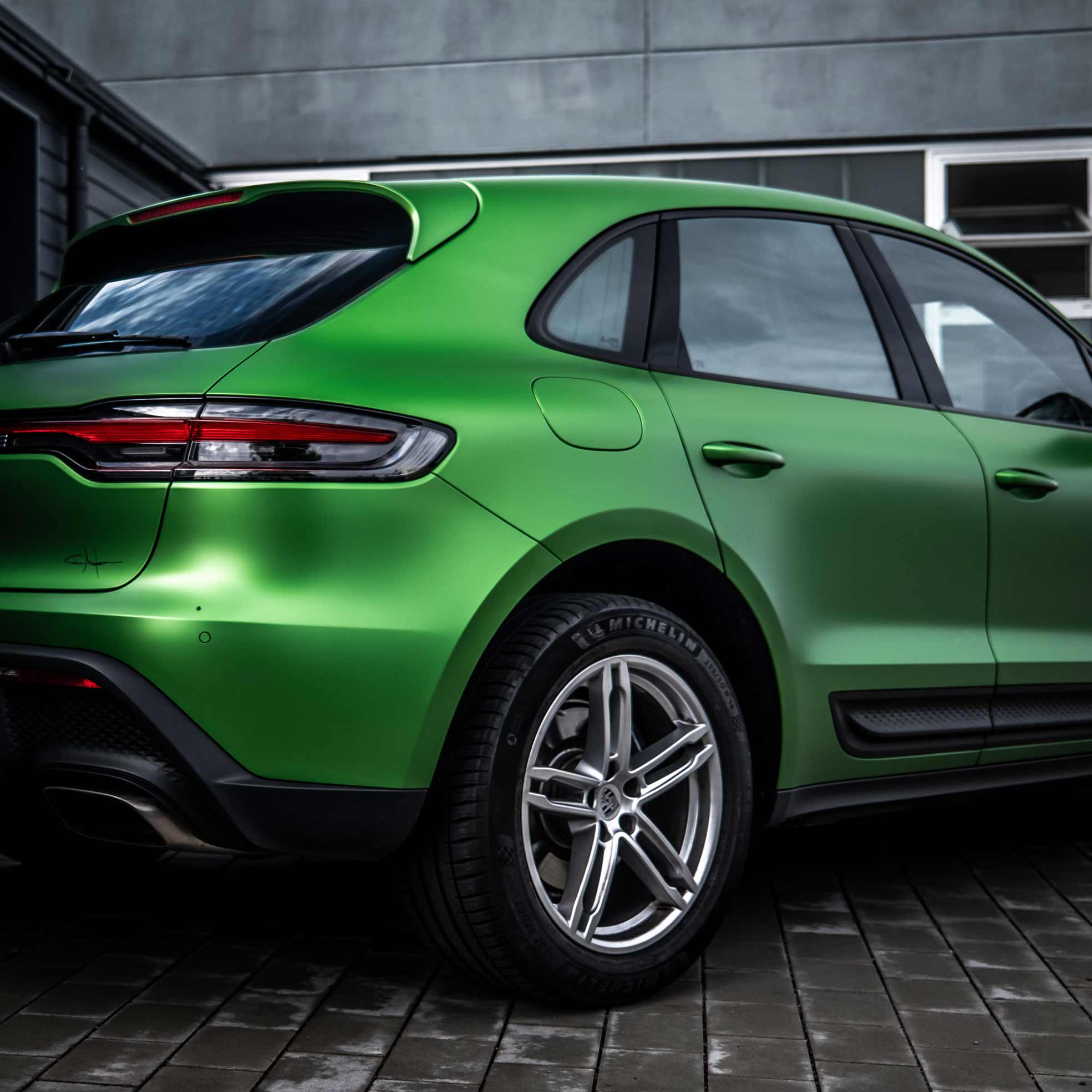 Matt Krypton Green - Platinum Wrapping Film