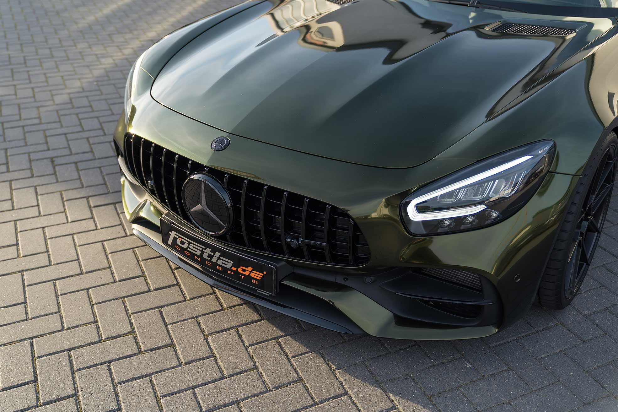 Olea Green - Platinum Wrapping Film