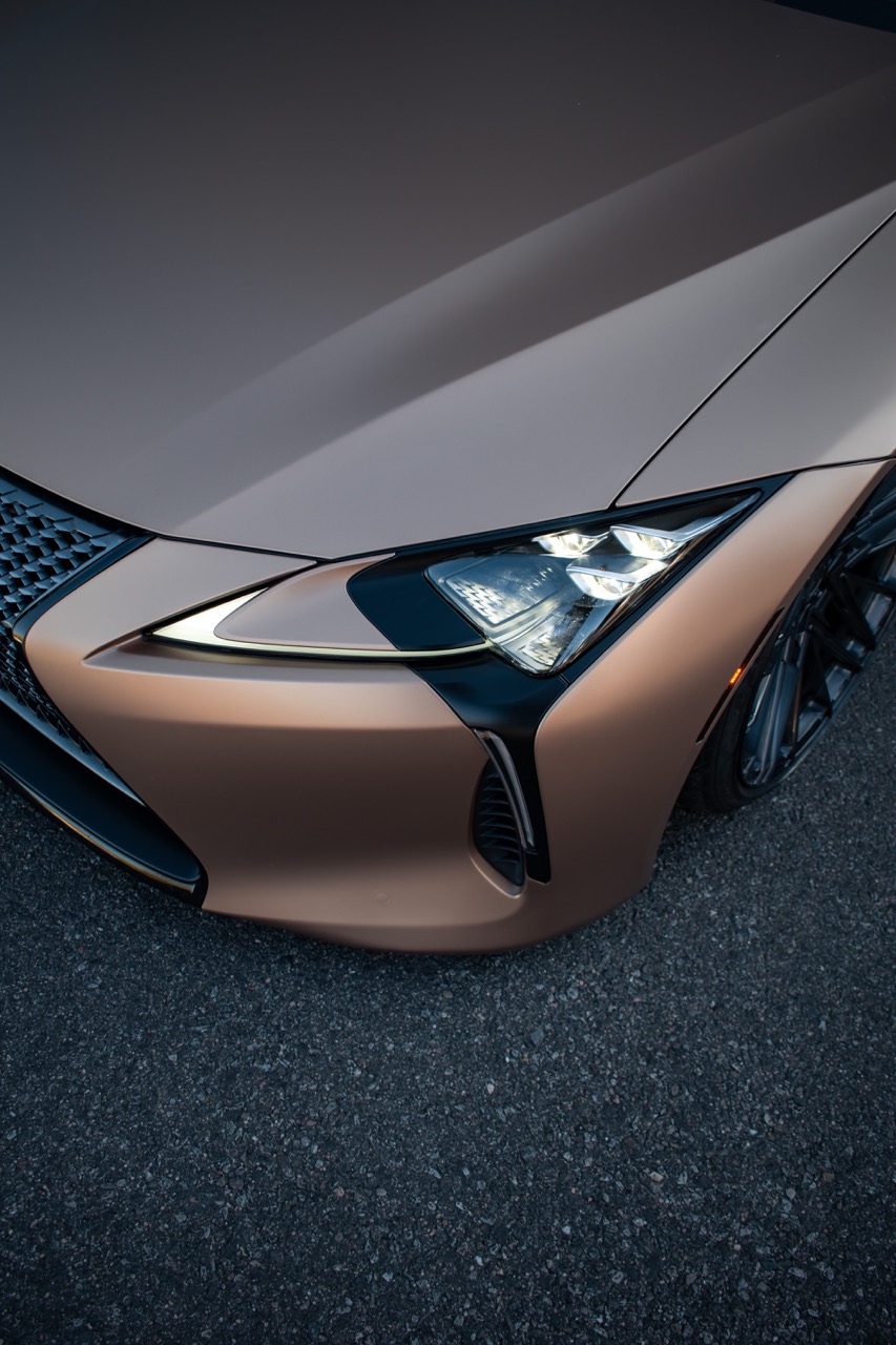 Matt Phantom Gold - Platinum Wrapping Film
