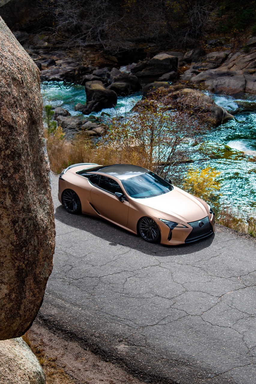 Matt Phantom Gold - Platinum Wrapping Film