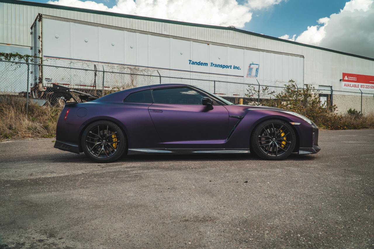 Matt Midnight Purple - Platinum Wrapping Film