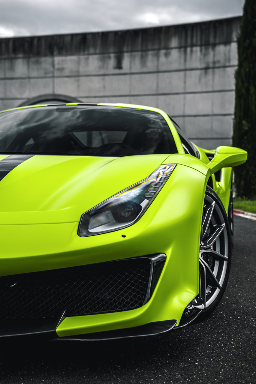 Matt Lizard Lime - Platinum Wrapping Film