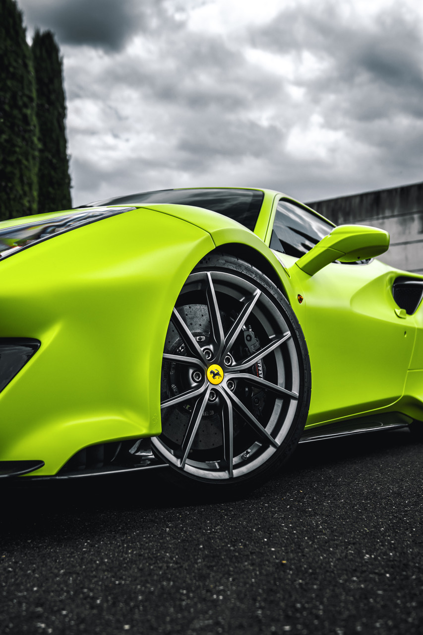 Matt Lizard Lime - Platinum Wrapping Film