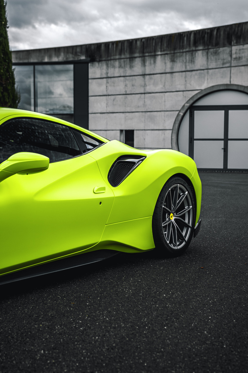 Matt Lizard Lime - Platinum Wrapping Film