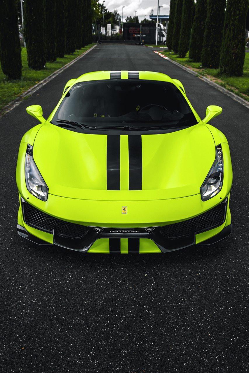 Matt Lizard Lime - Platinum Wrapping Film