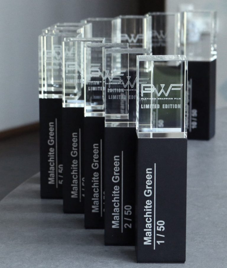 Limited Edition - Platinum Wrapping Film