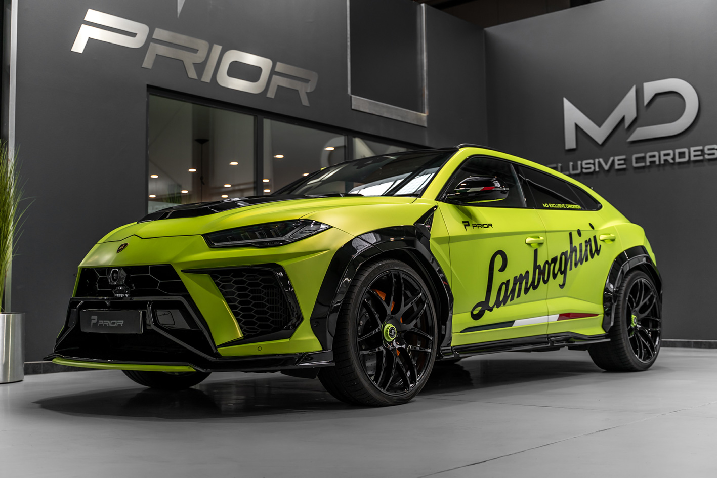 Matt Lizard Lime - Platinum Wrapping Film