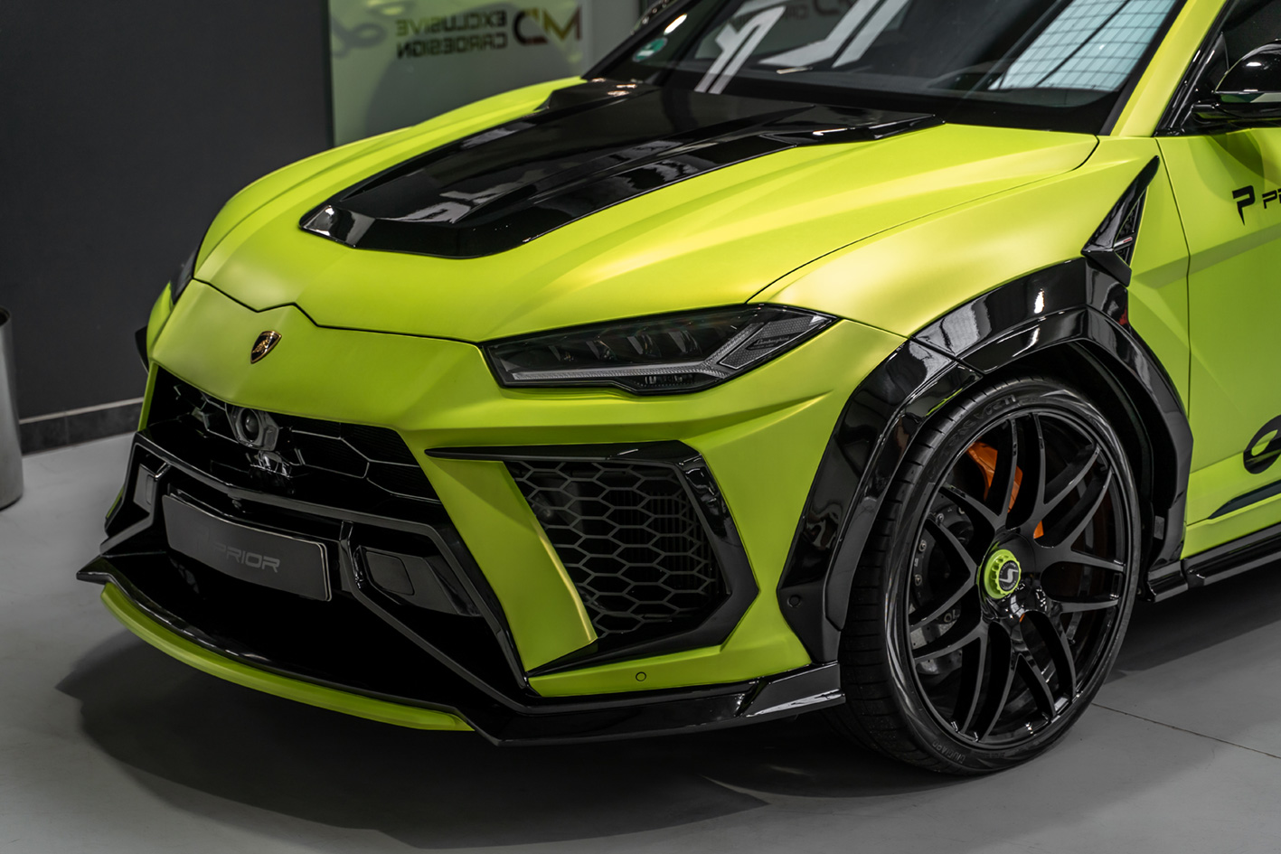 Matt Lizard Lime - Platinum Wrapping Film