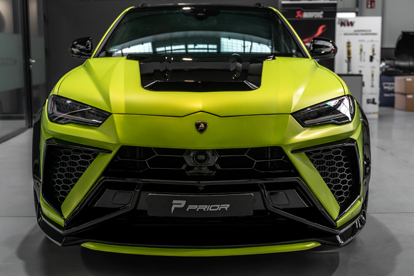 Matt Lizard Lime - Platinum Wrapping Film