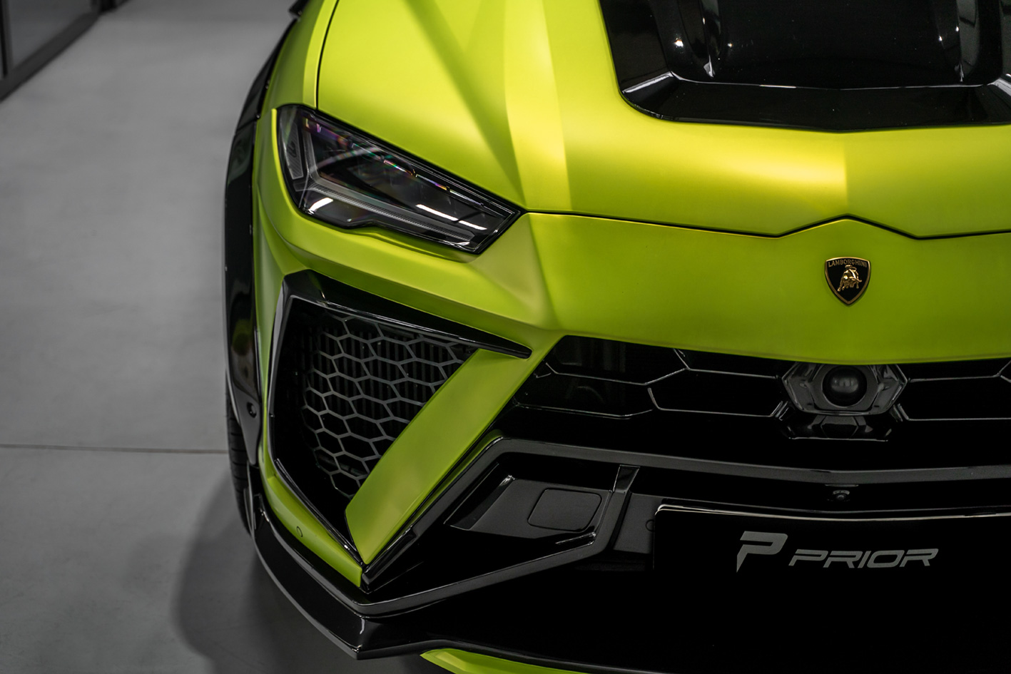 Matt Lizard Lime - Platinum Wrapping Film