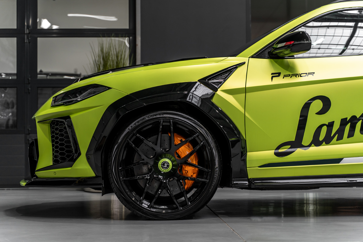 Matt Lizard Lime - Platinum Wrapping Film